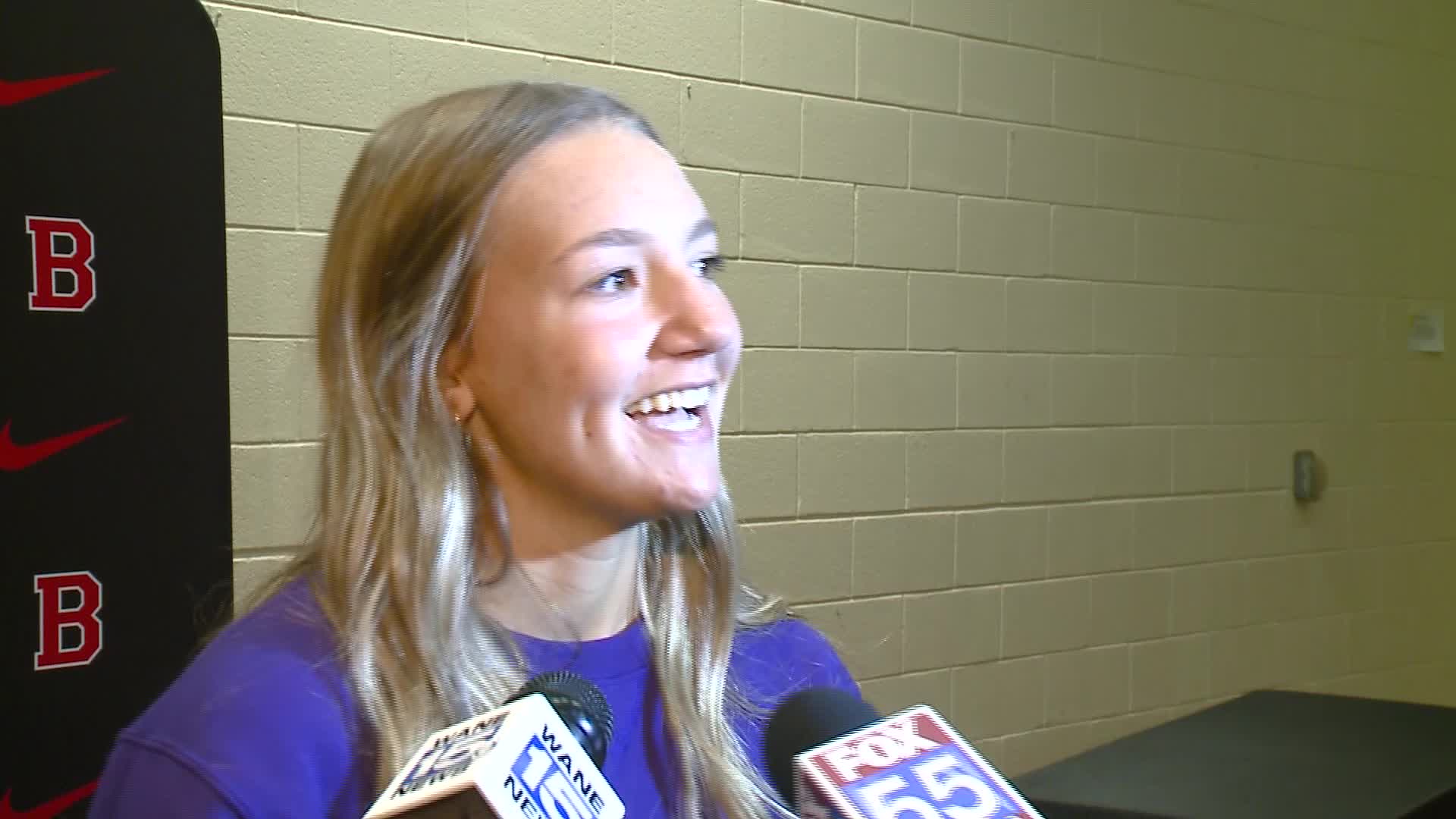 Bluffton’s Sophia Schwartz full signing day interview with Taylor ...