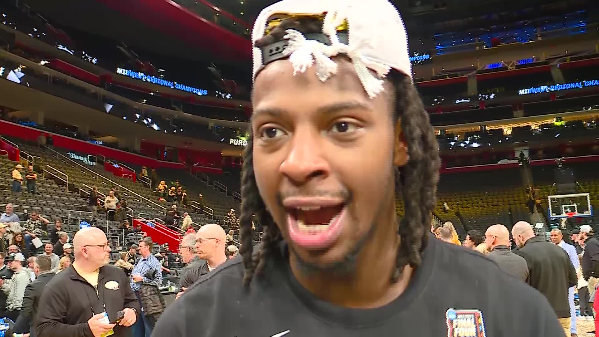 Purdue’s Lance Jones full postgame interview after Elite Eight win over ...