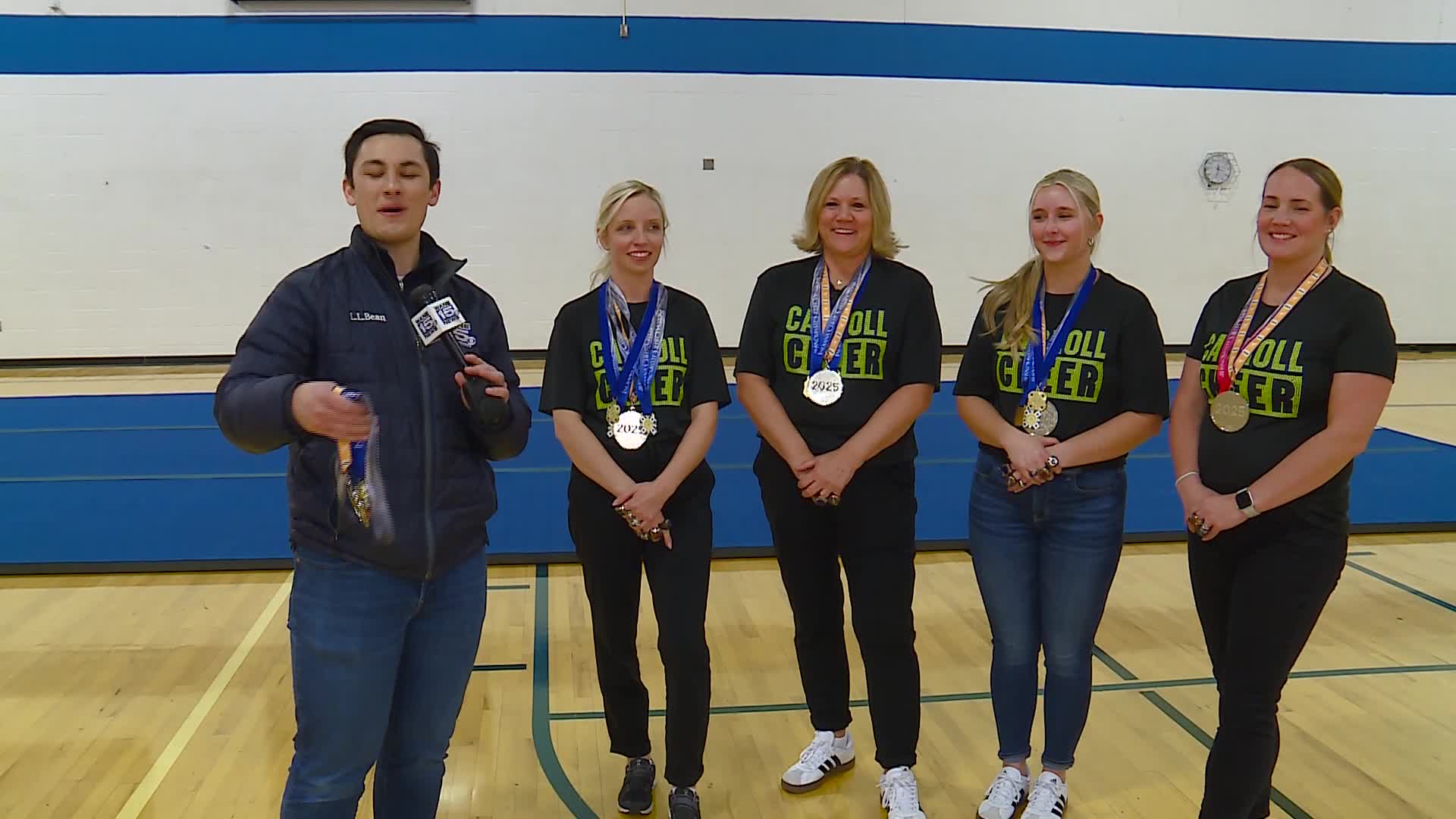 Carroll cheerleading coach Liz Sturges full interview 3/26/2025 – WANE 15