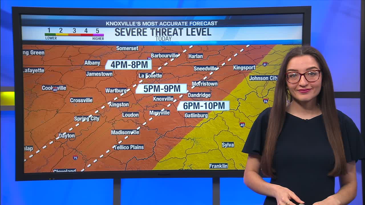 Weather AWARE today as we track the threat for strong to severe storms ...