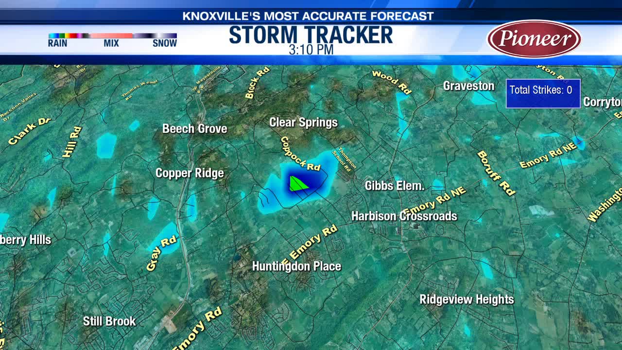Radar picks up Halls area barn fire – WATE 6 On Your Side