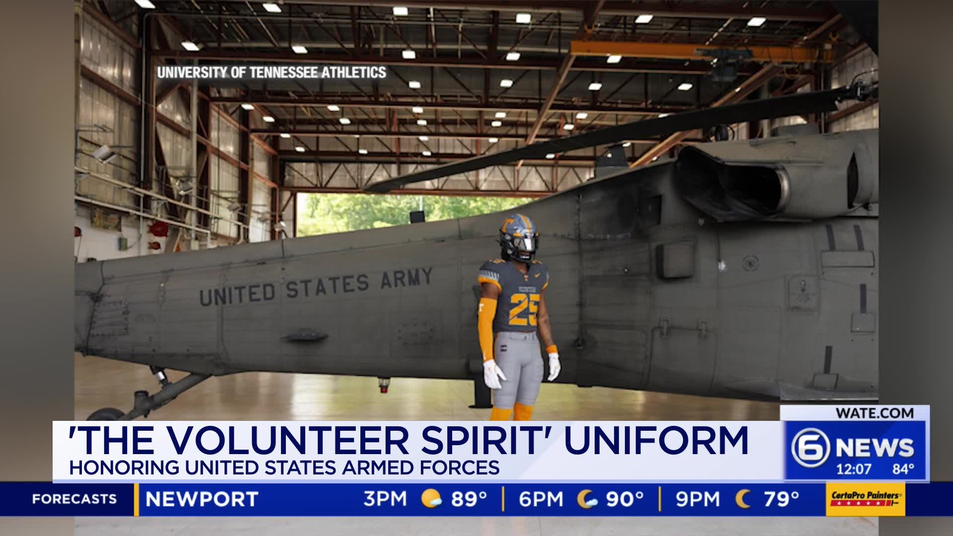 New Vols ‘Smokey Grey’ uniforms to honor US military – WKRN News 2