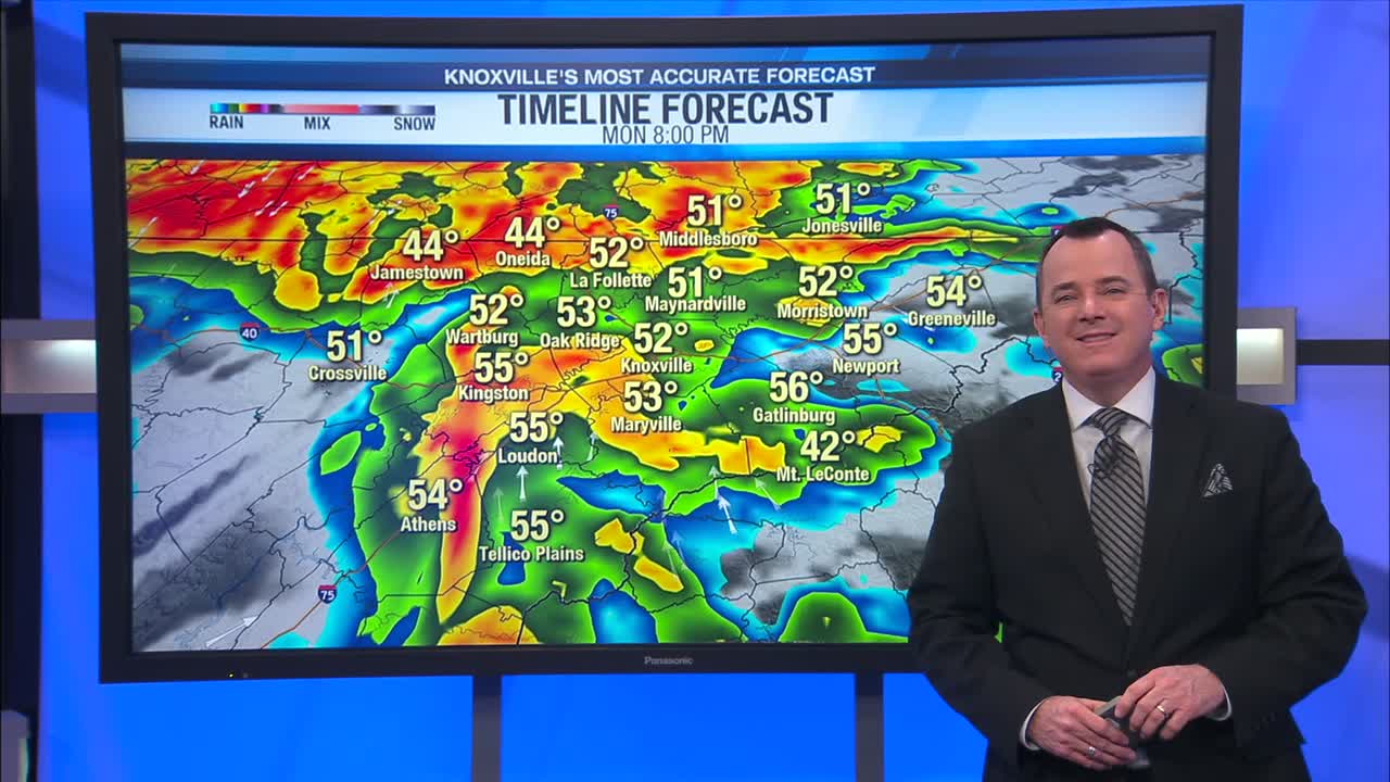 Rain and gusty winds early tonight to snow for some overnight – WATE 6 ...