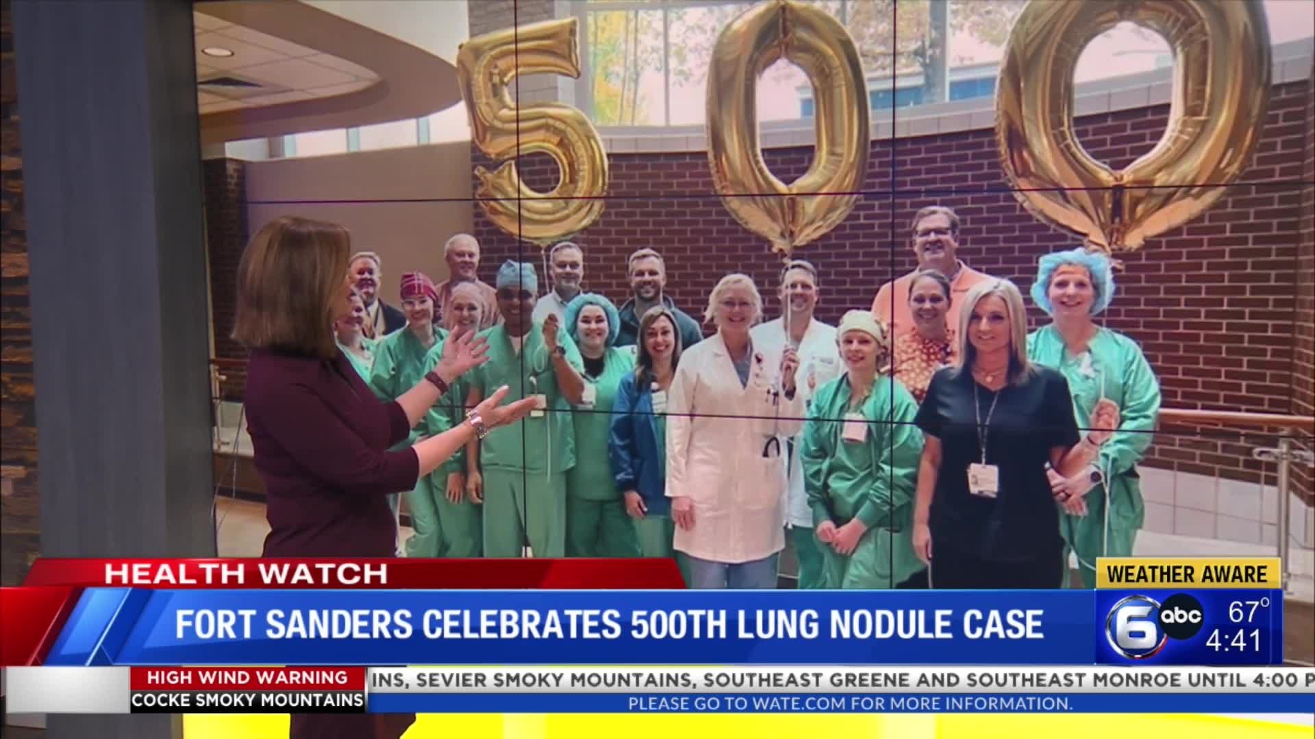 Ft. Sanders celebrates milestone in lung cancer detection – WATE 6 On ...