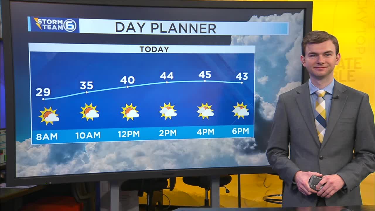 Clouds will build today ahead of Wednesday’s snow chance – WATE 6 On ...