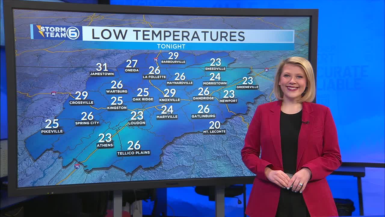 A seasonable start to the week – WATE 6 On Your Side
