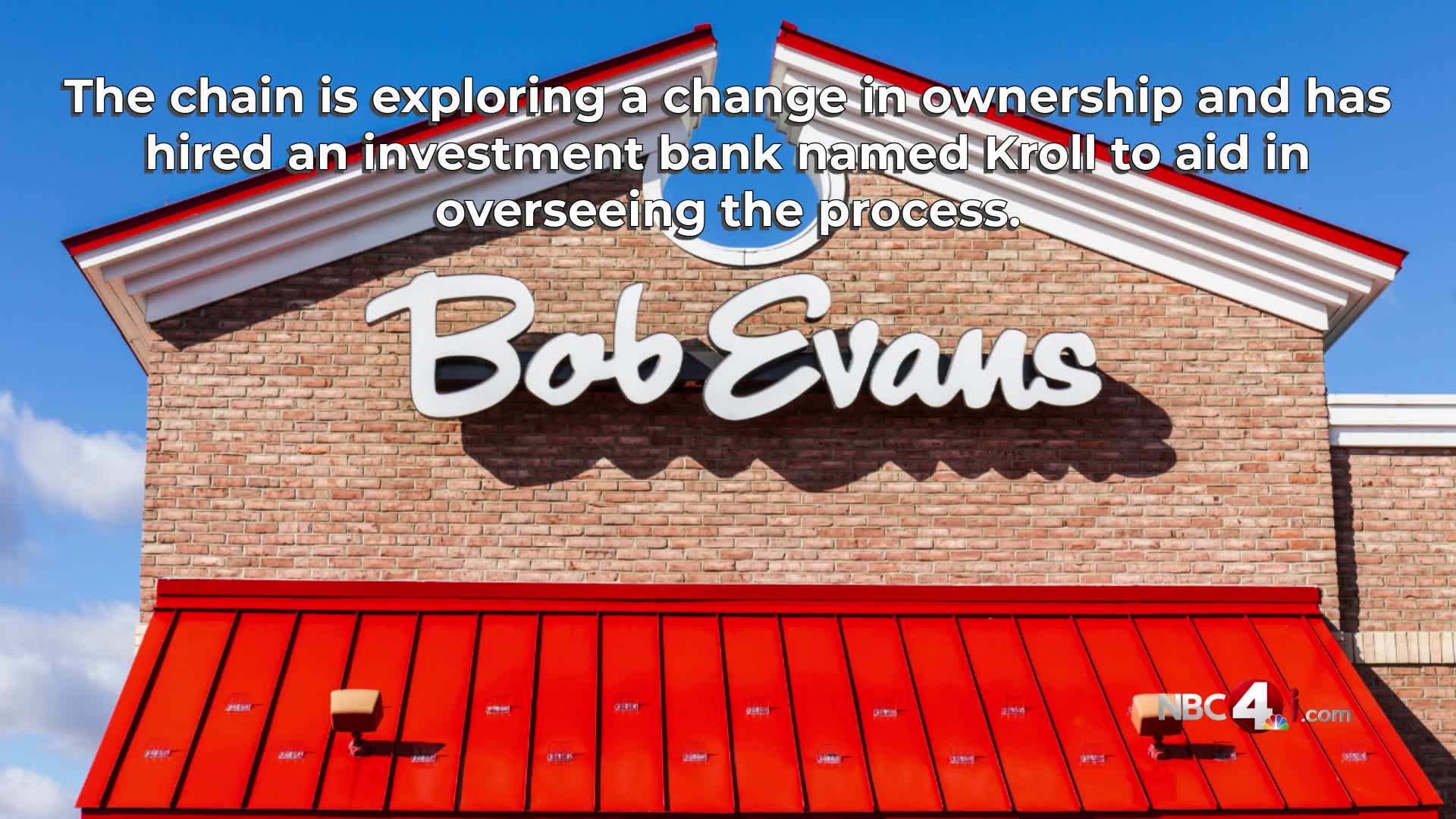 Owner of Bob Evans looking to sell the Ohio-based restaurant chain ...