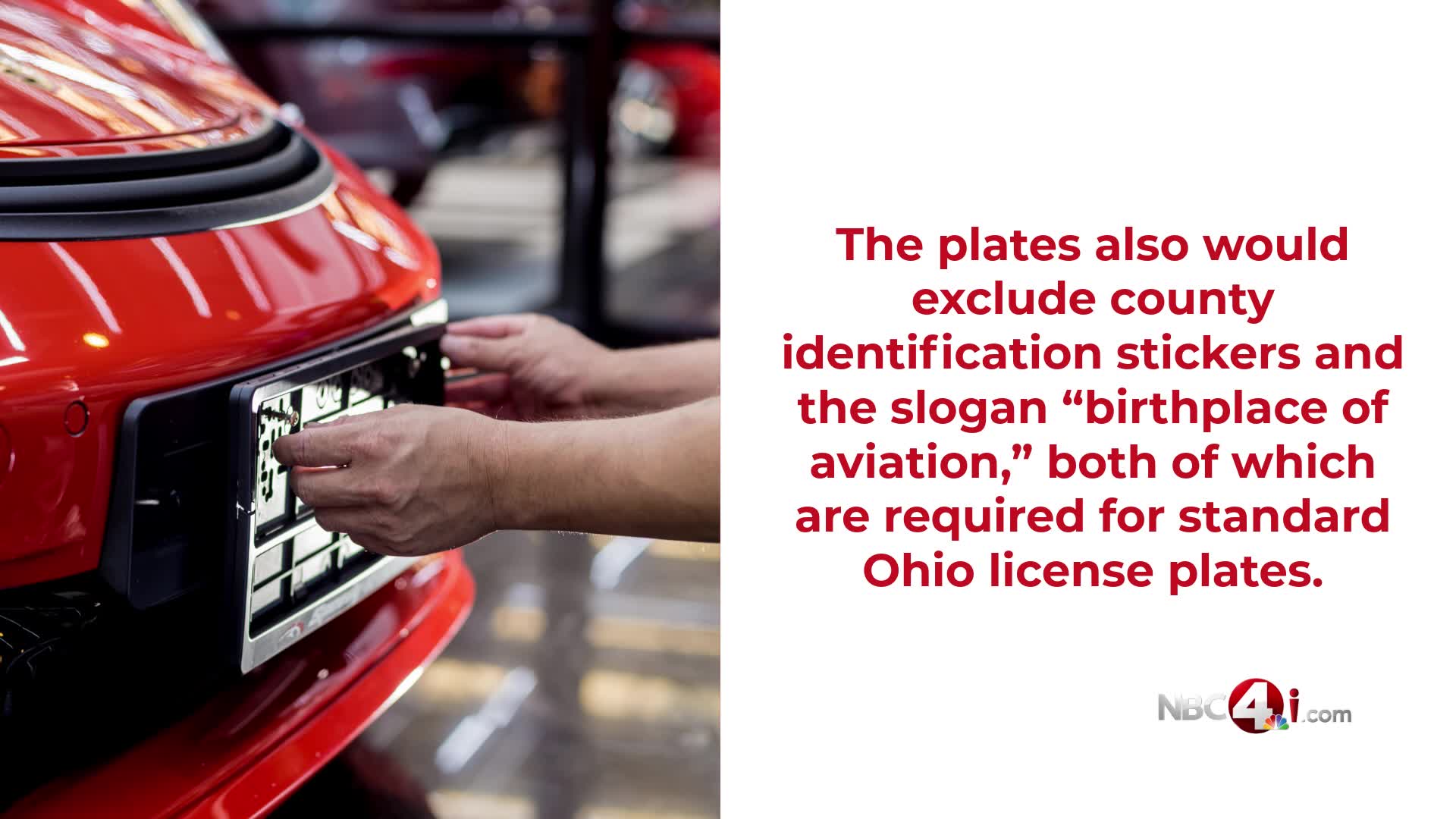 Ohio lawmaker introduces bill to provide blackout license plate option ...