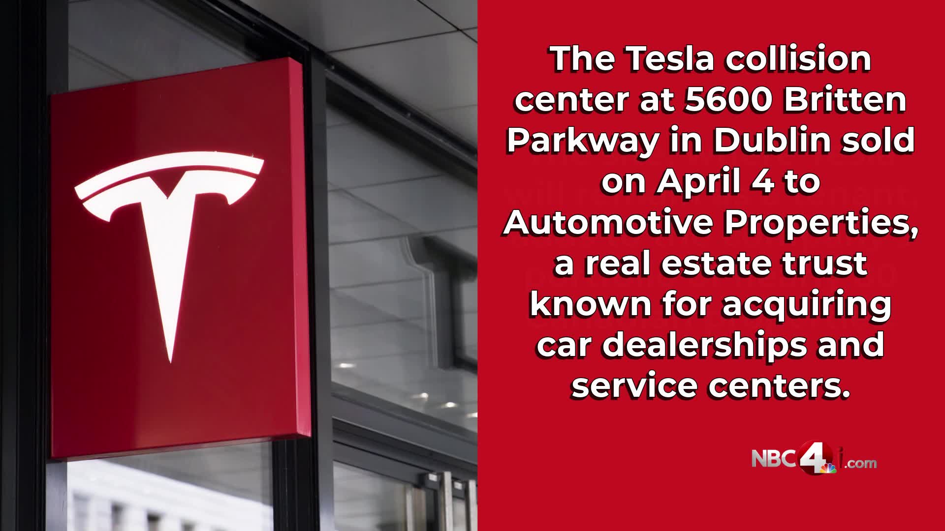 Columbus Tesla complex under new ownership after $17M sale – NBC4 WCMH-TV