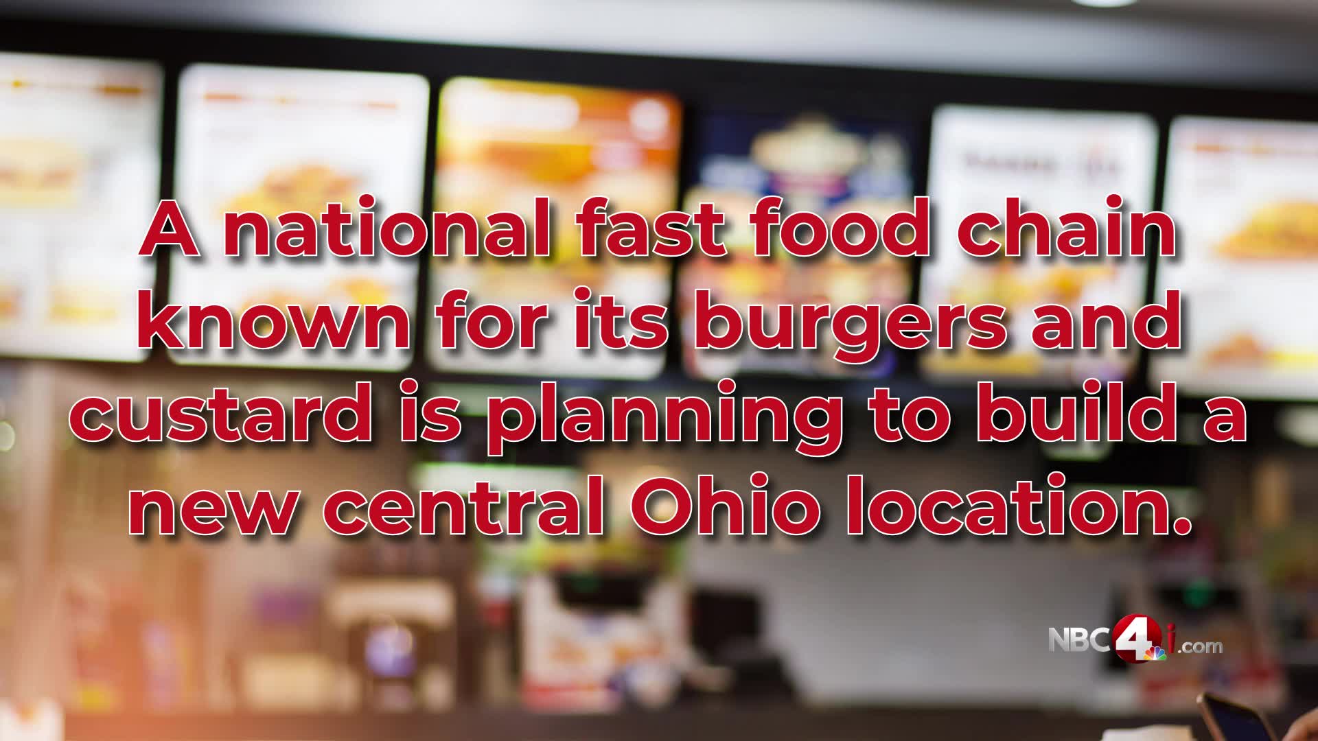 Fast food chain Culver’s plans new location in central Ohio – NBC4 WCMH-TV