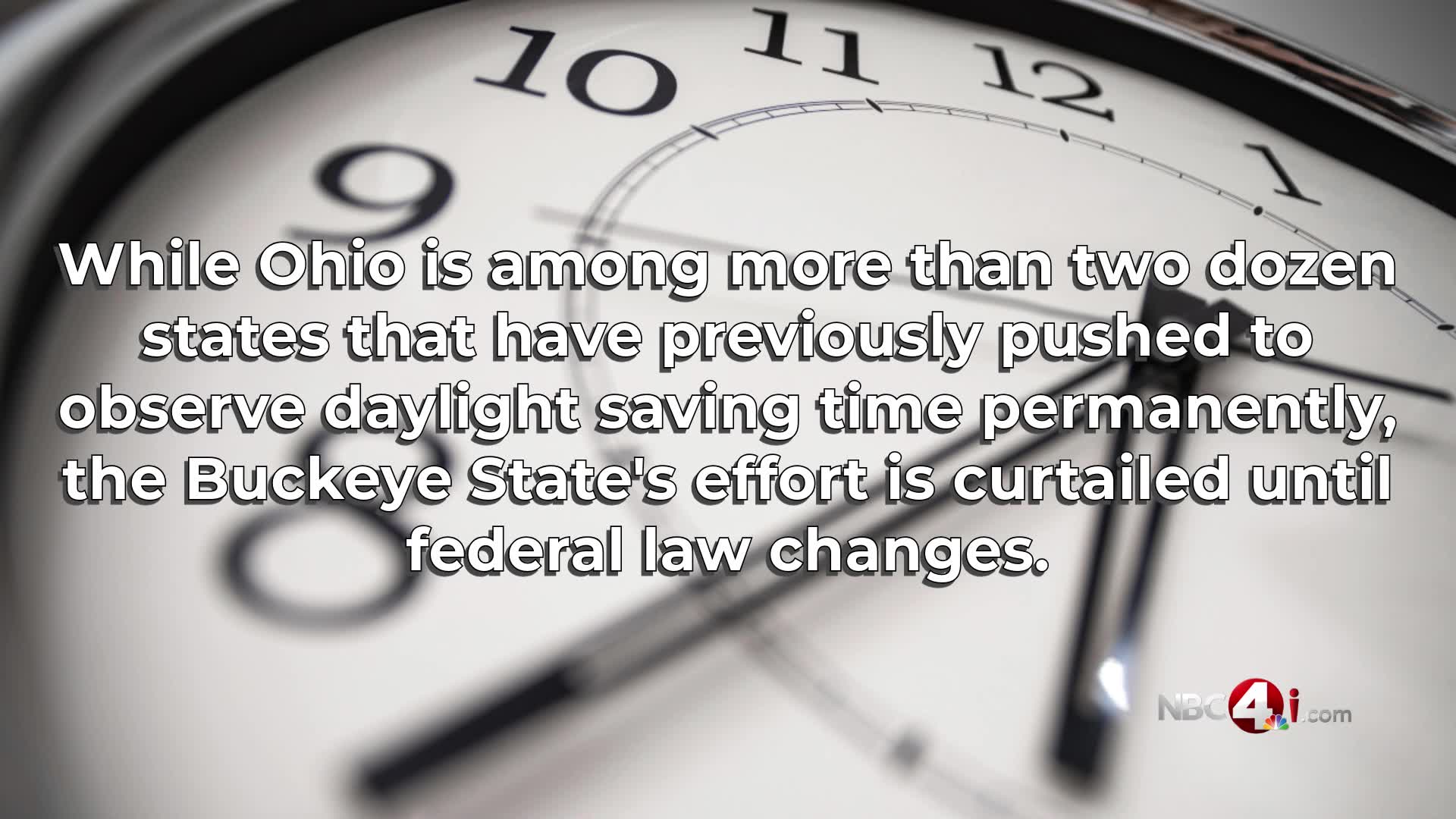 Daylight saving time: When will clocks spring forward in Ohio? – NBC4 ...