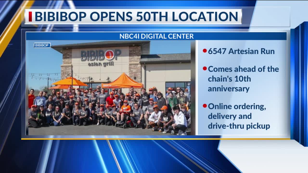 Bibibop Asian Grill celebrates opening of 50th location ahead of 10th ...
