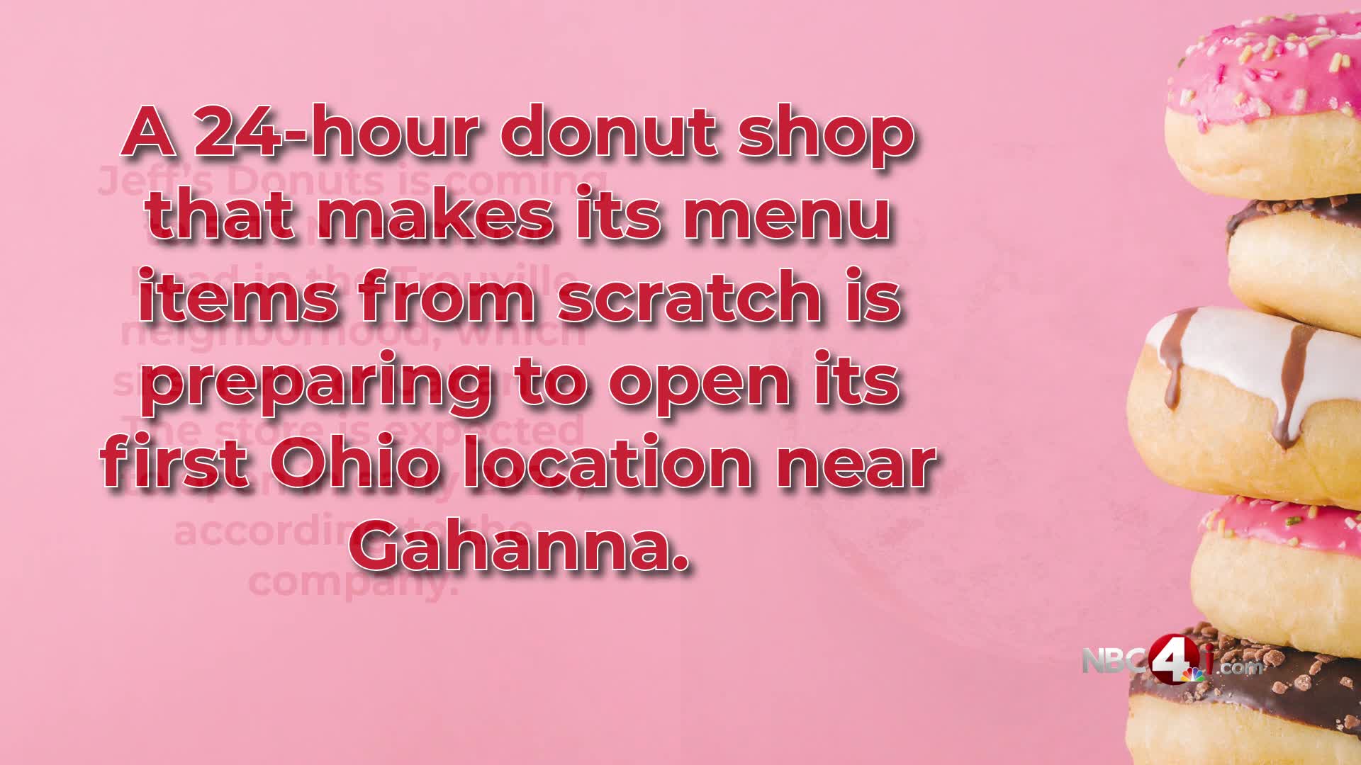 24-hour donut shop to open first Ohio location in northeast Columbus ...