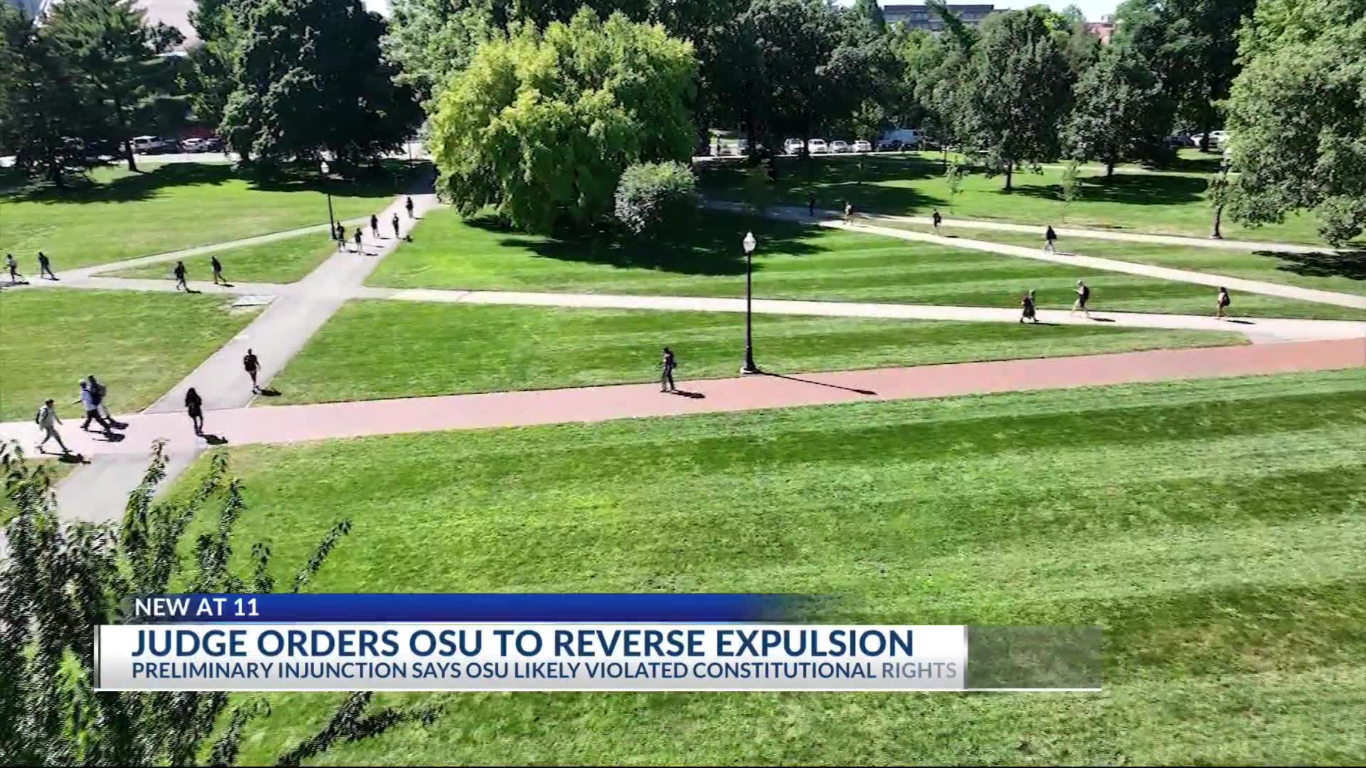 Judge orders Ohio State to reverse expulsion – NBC4 WCMH-TV