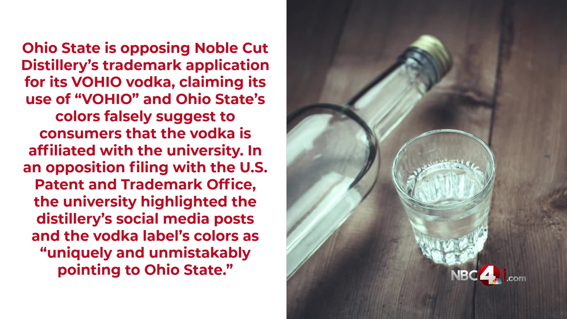 Distillery accused of diluting Ohio State brand with Buckeyes-themed ...