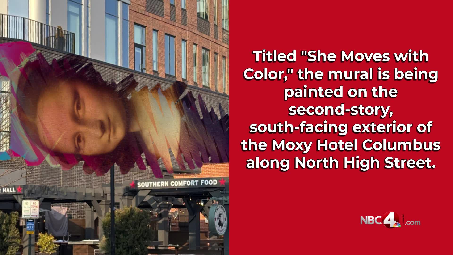 New Short North mural reimagines iconic Mona Lisa – NBC4 WCMH-TV
