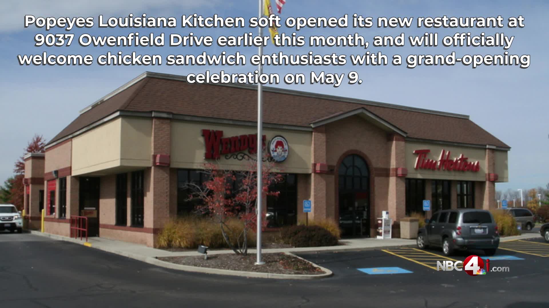 Popeyes moves in at abandoned Wendy’s and Tim Hortons site in Lewis Center – NBC4 WCMH-TV