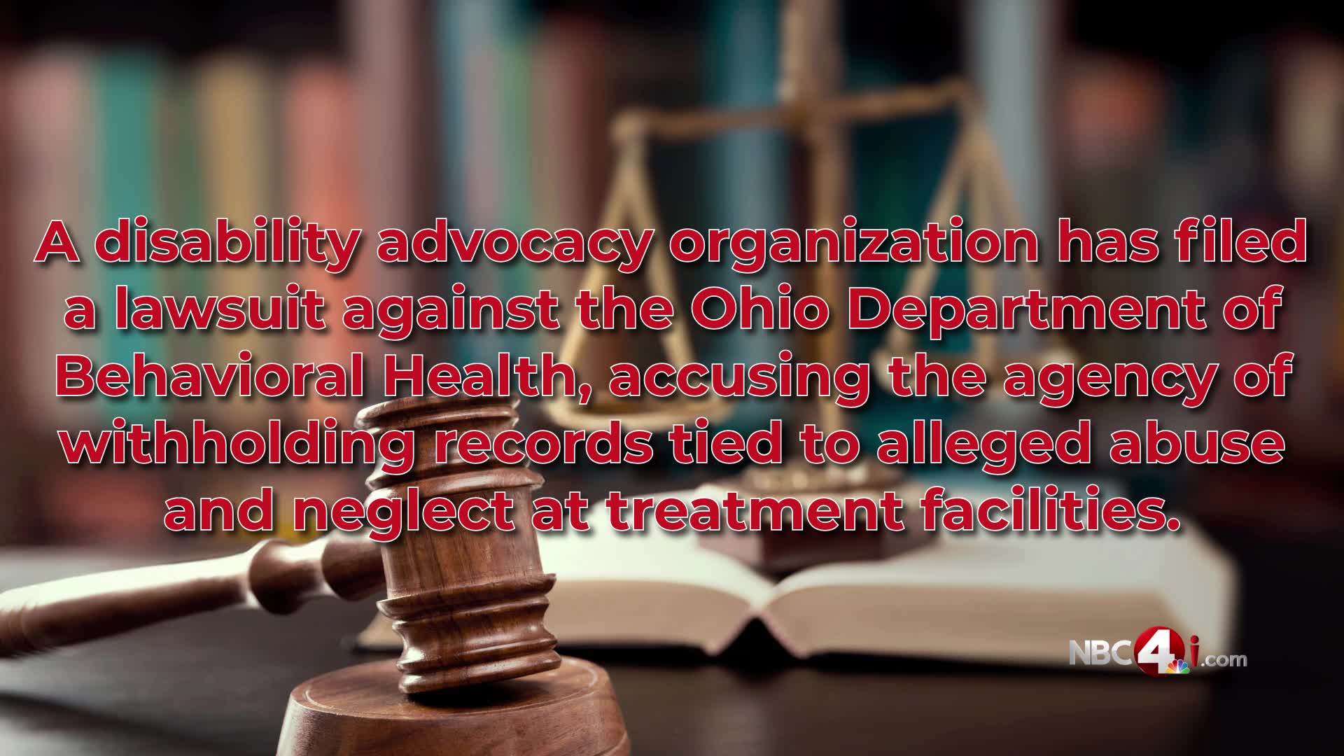 Disability advocacy organization sues Ohio over release of records tied ...