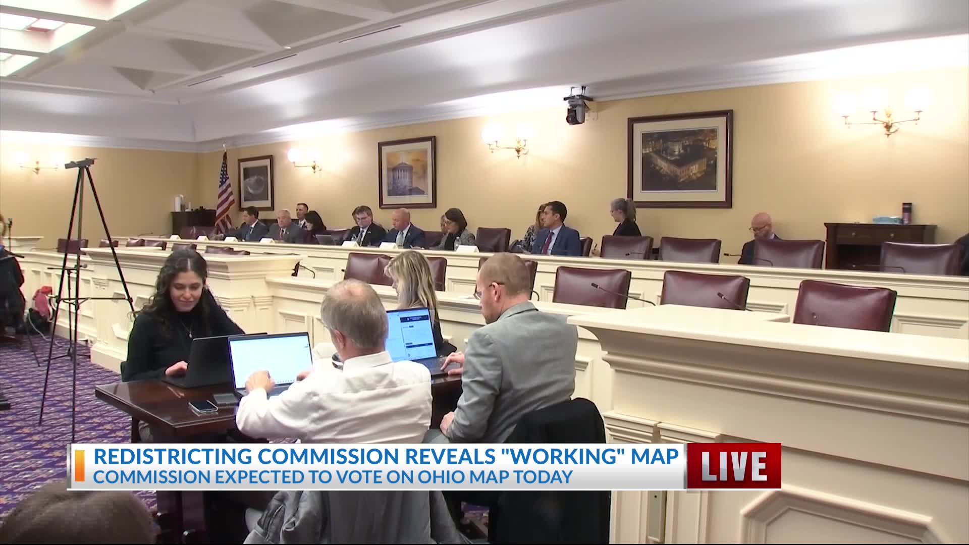 Ohio redistricting commission reveals ‘working’ map – NBC4 WCMH-TV