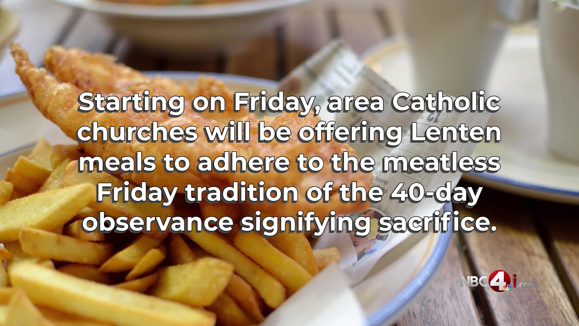Lenten fish fries around central Ohio – NBC4 WCMH-TV