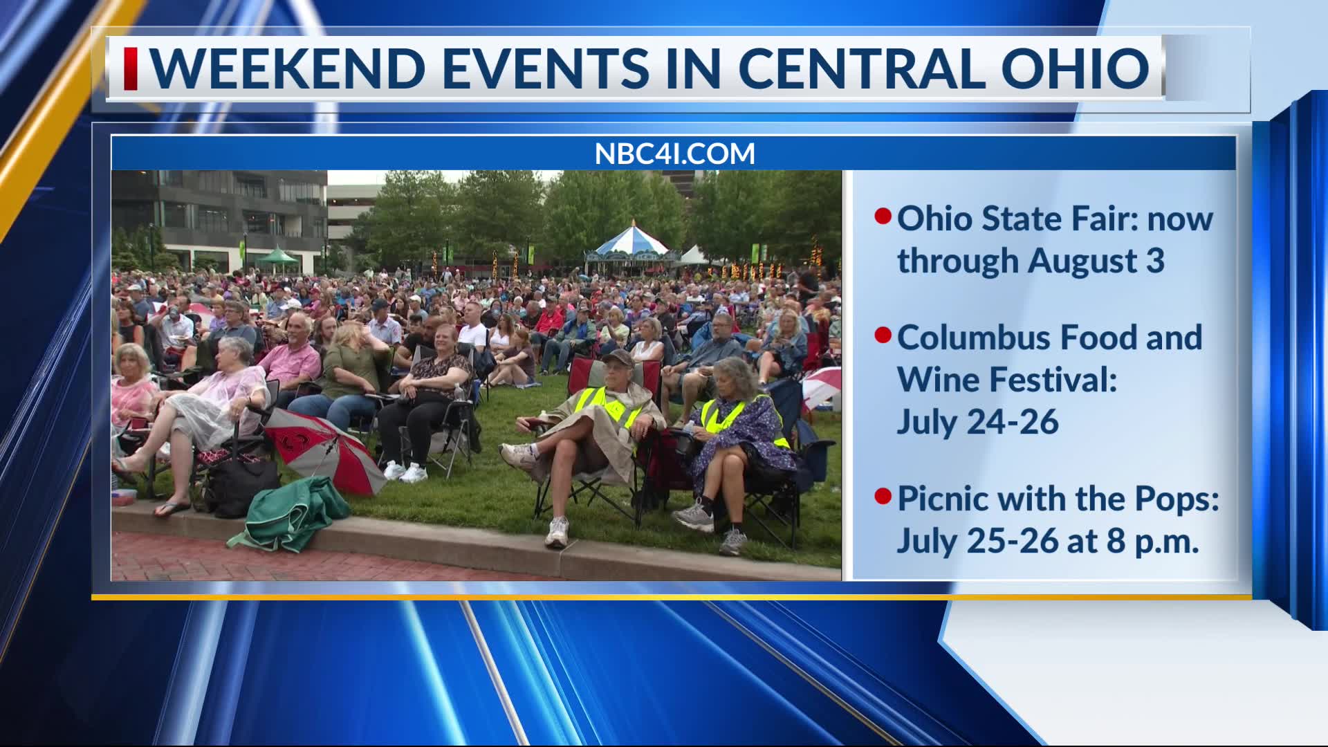 List: 10 things to do this weekend in central Ohio – NBC4 WCMH-TV