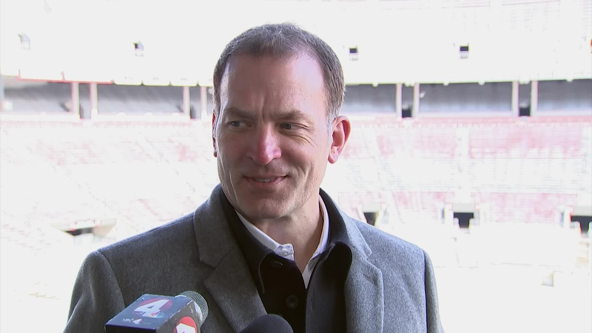 Ohio State athletic director Ross Bjork on NHL Stadium Series – NBC4 ...