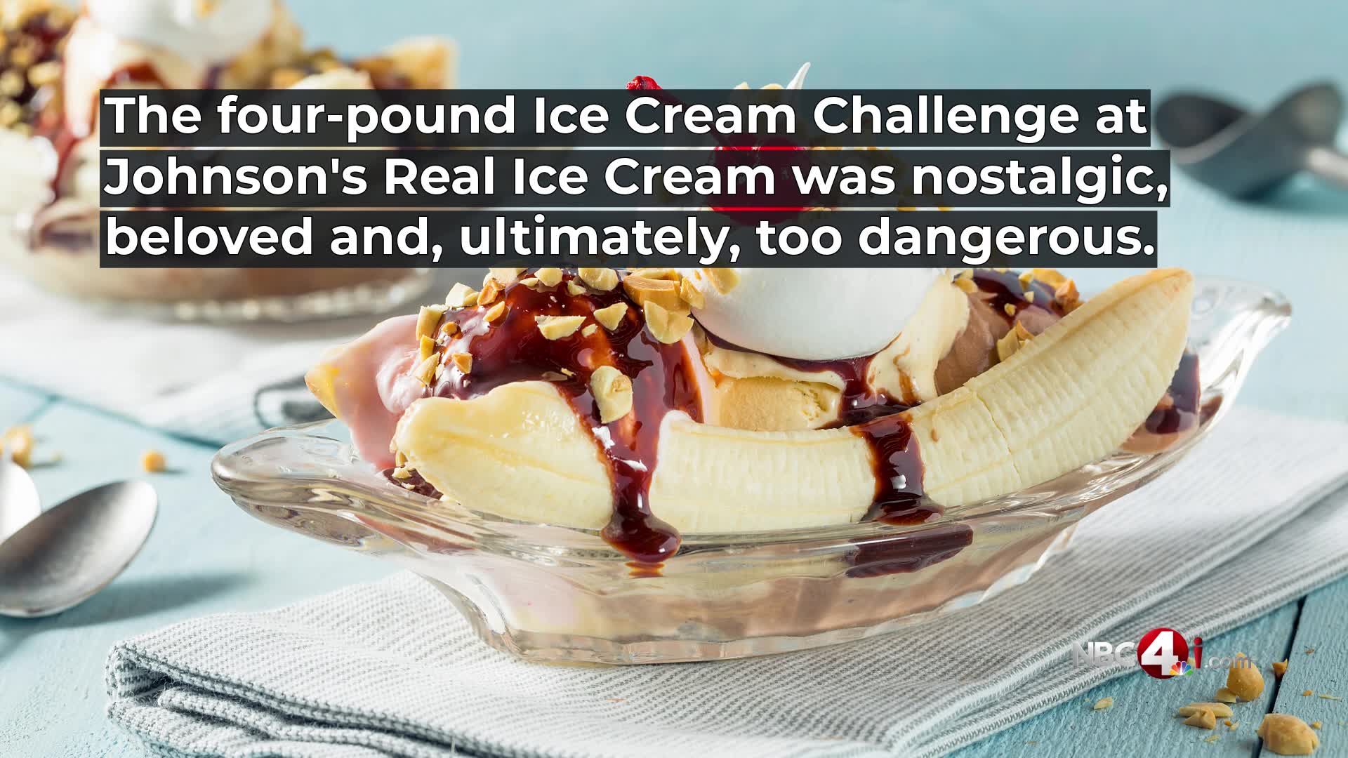 Johnson’s Real Ice Cream discontinues its mega sundae challenge – NBC4 ...