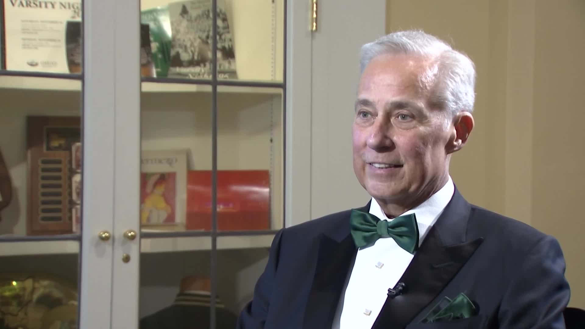 NBC4 interviews Perry Sook after receiving Ohio University Alumnus of ...