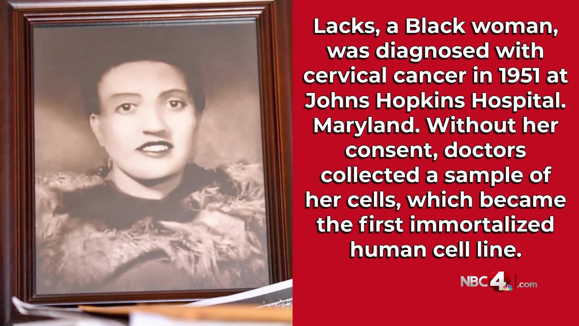 Ohio lawmakers consider bill to honor legacy of Henrietta Lacks – NBC4 ...