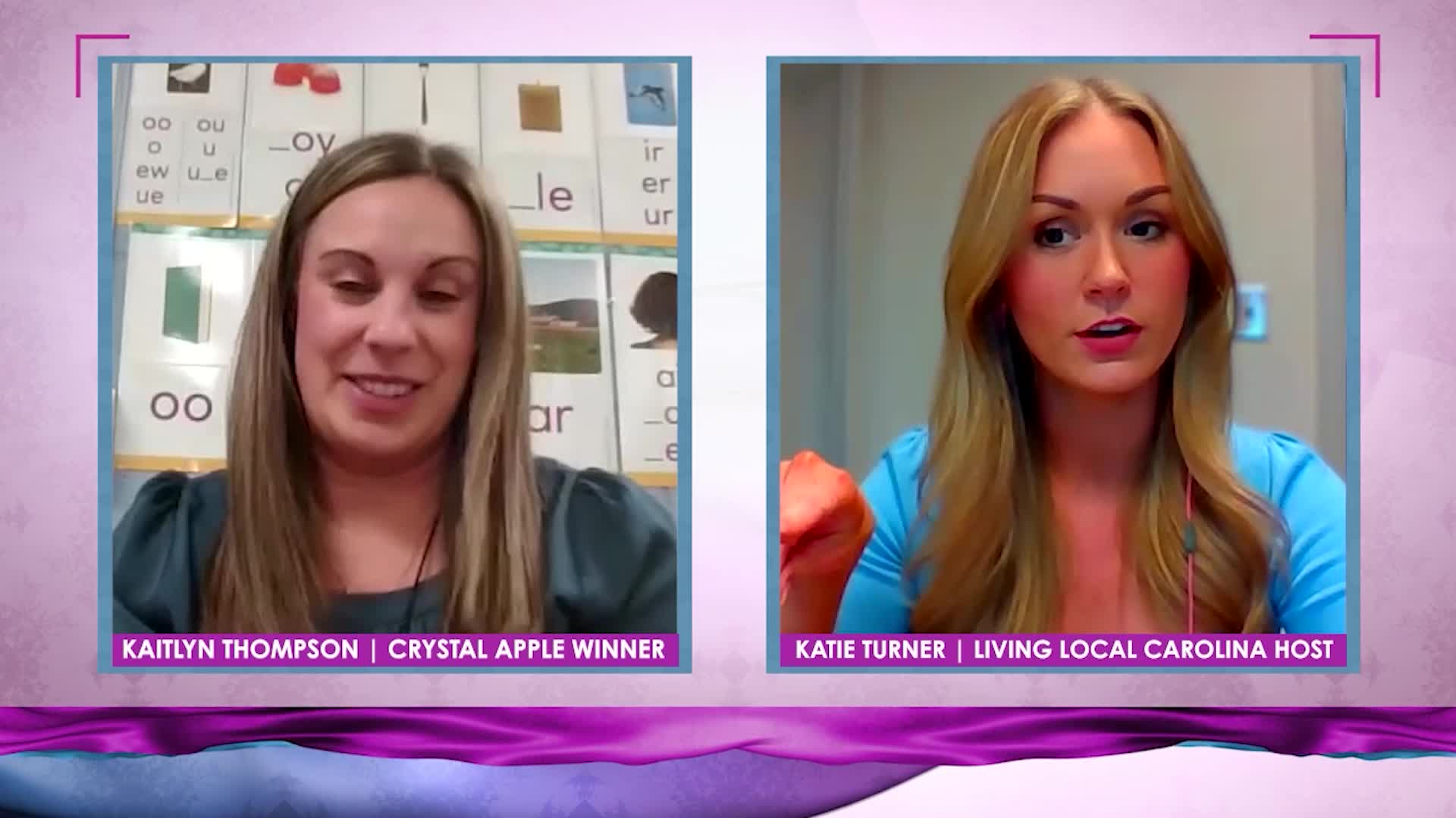 Living Local Carolina: Crystal Apple Winner Kaitlyn Thompson – WBTW