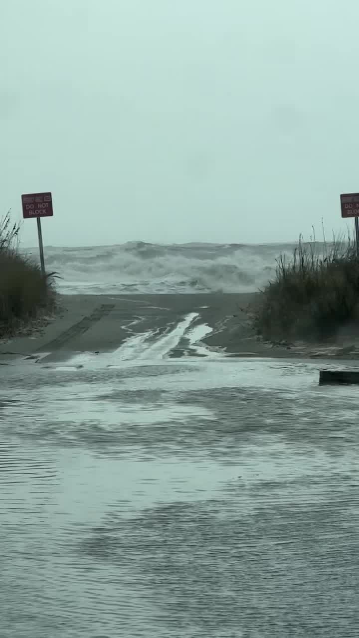 Beach video during storm – WBTW