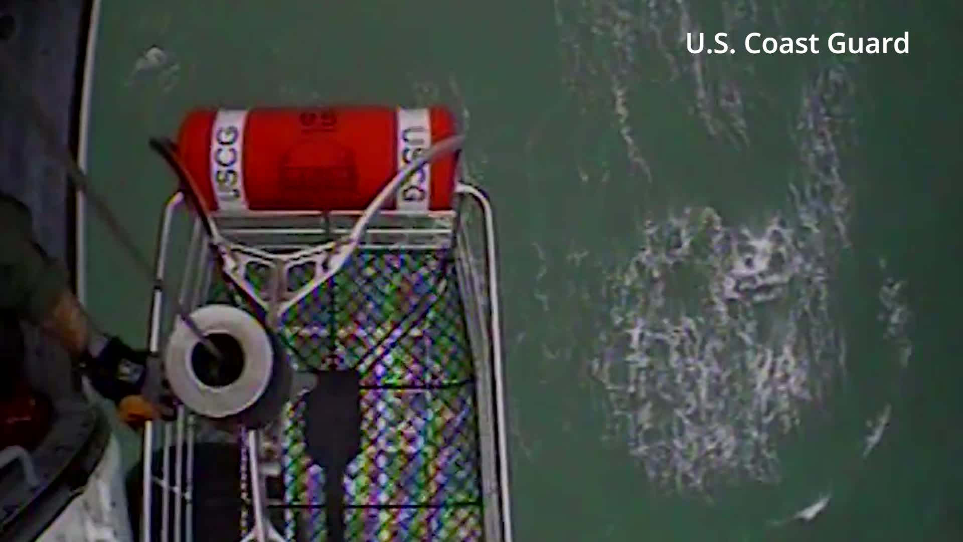 Video shows Coast Guard rescue crew from Shayna Michelle before it ran ...