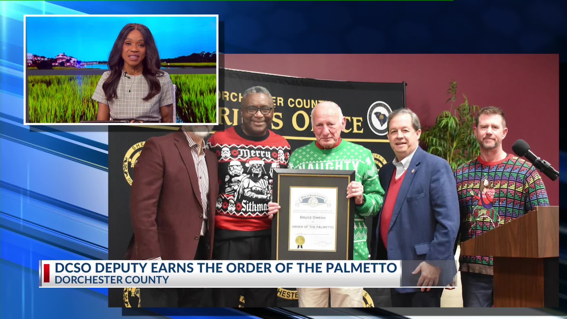 DCSO deputy earns Order of the Palmetto – WCBD News 2