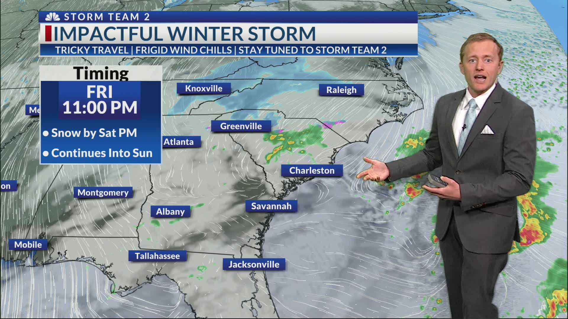 Jed’s 1-30 Winter Storm Update – WCBD News 2