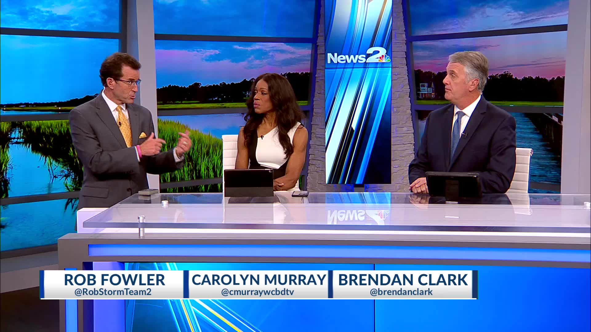 Rob Fowler’s Friday Evening (8-18) Forecast UPDATE – WCBD News 2