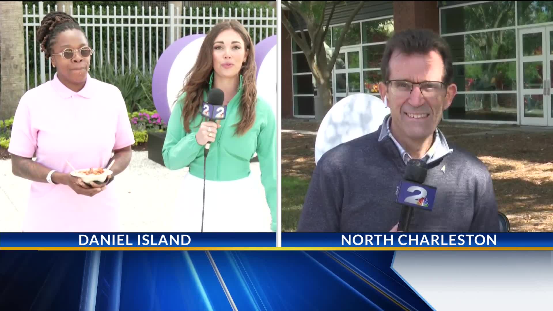 Rob Fowler LIVE at Cooper River Bridge Run Expo – WCBD News 2