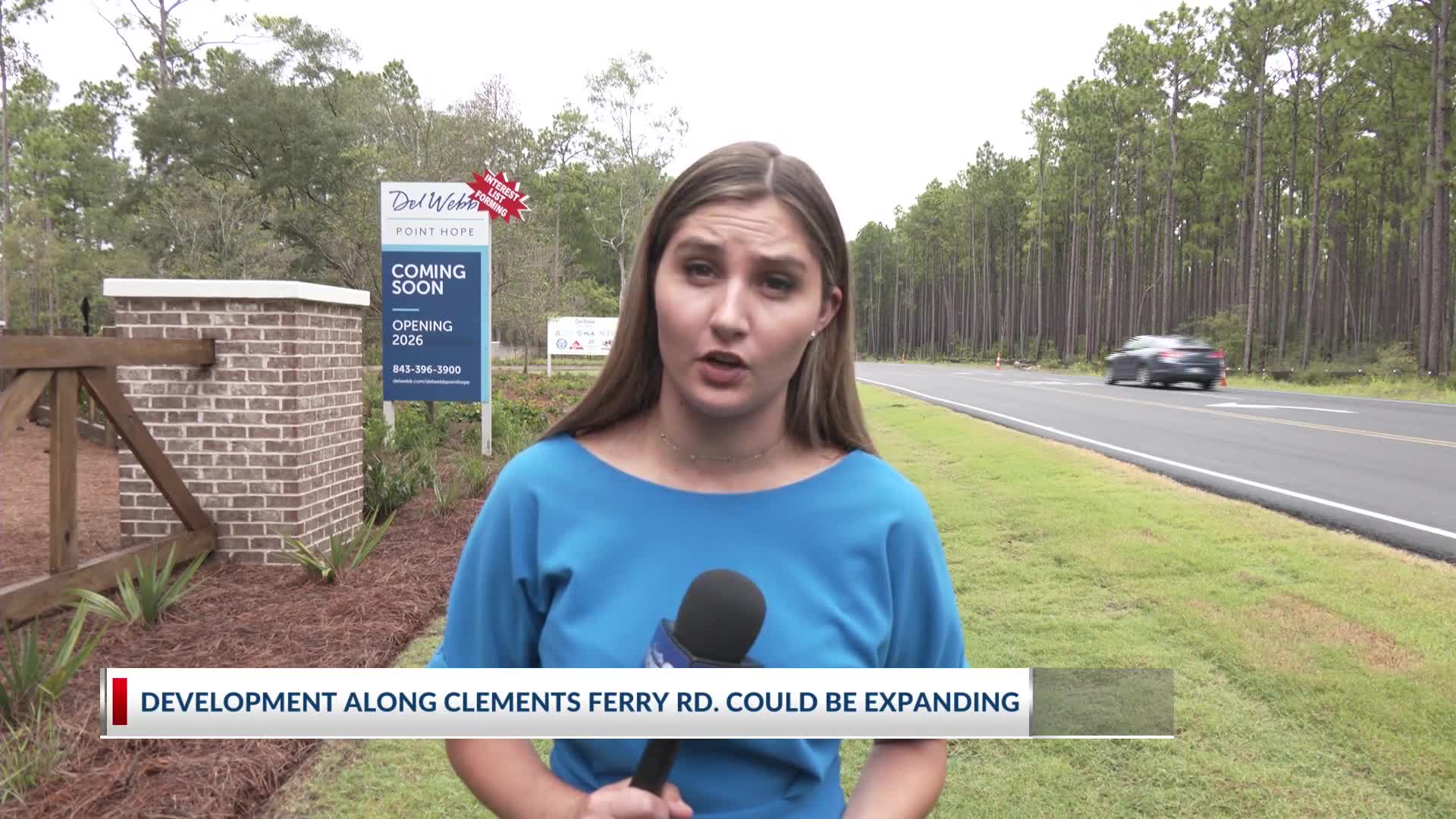 Development along Clements Ferry Road could be expanding – WCBD News 2