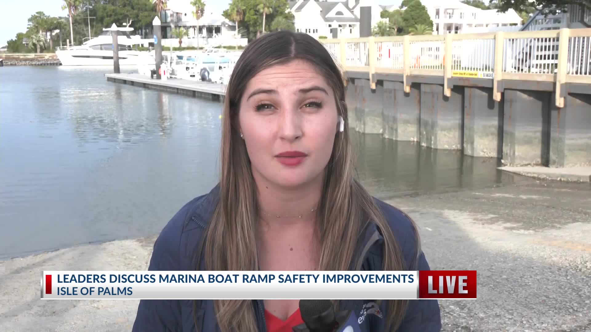 Leaders discuss marina boat ramp safety improvements – WCBD News 2