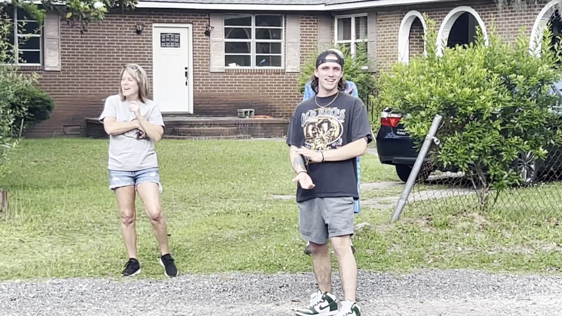 Neighbors cheer after Berkeley County deputies announce Michael Burham ...