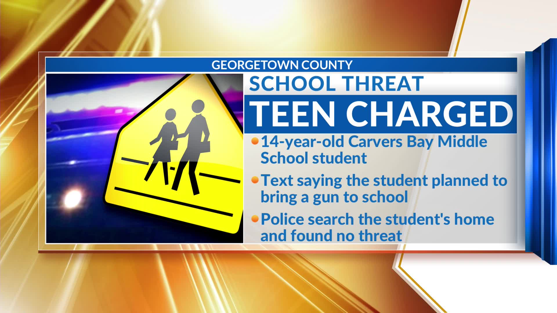 Georgetown County teen charged with making school threat – WCBD News 2