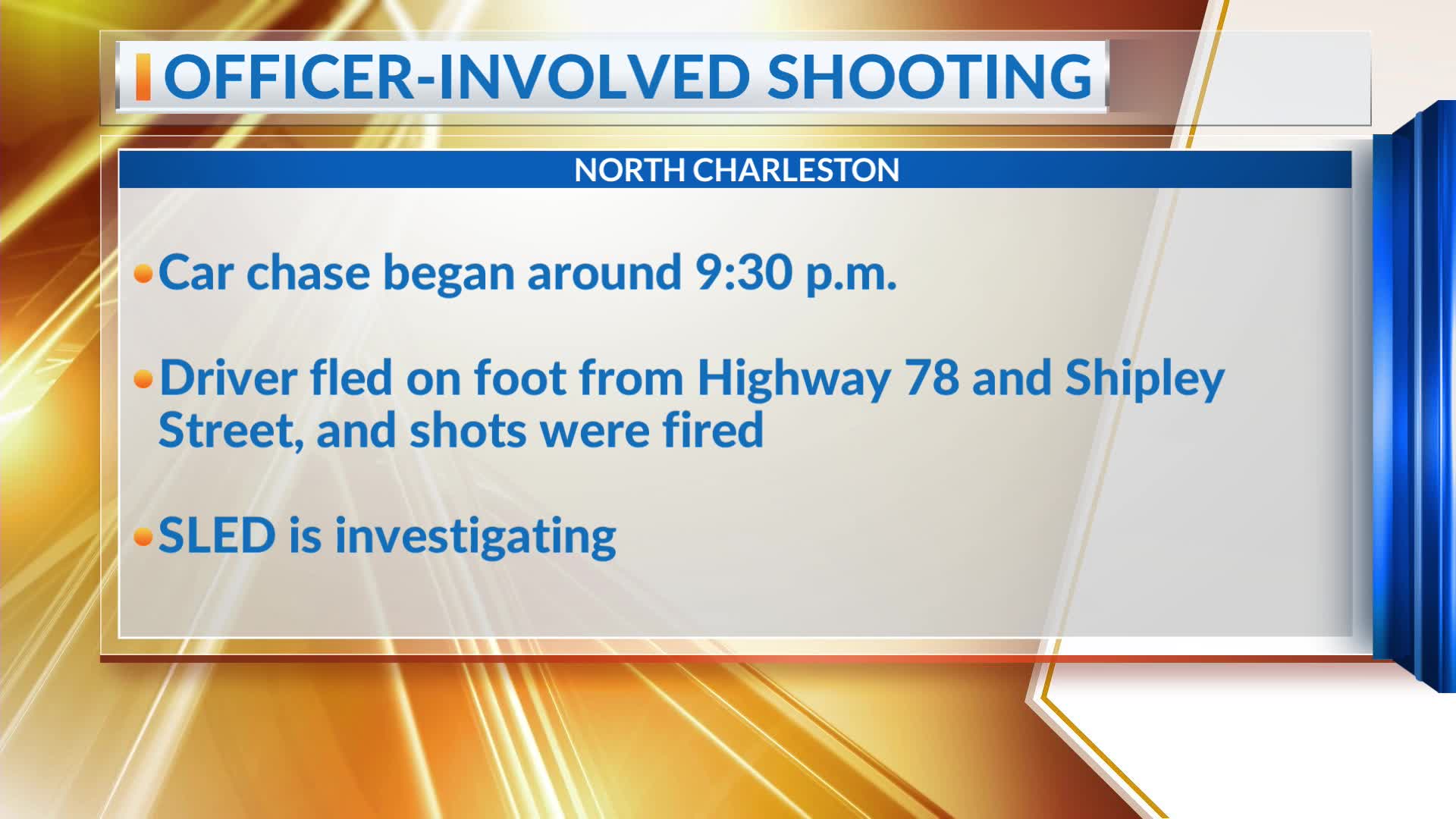 NCPD officer-involved shooting on Hwy 78 – WCBD News 2