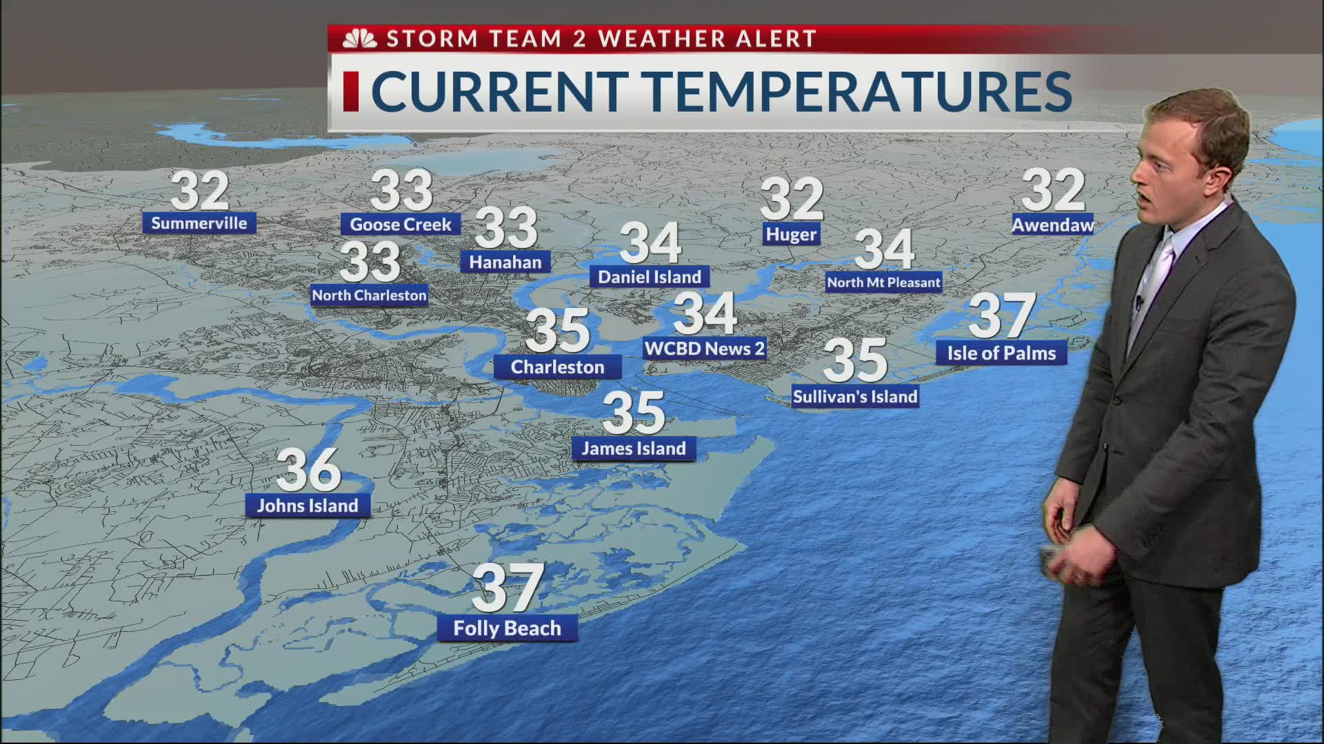 Jed’s 1-31 WINTER STORM UPDATE – WCBD News 2