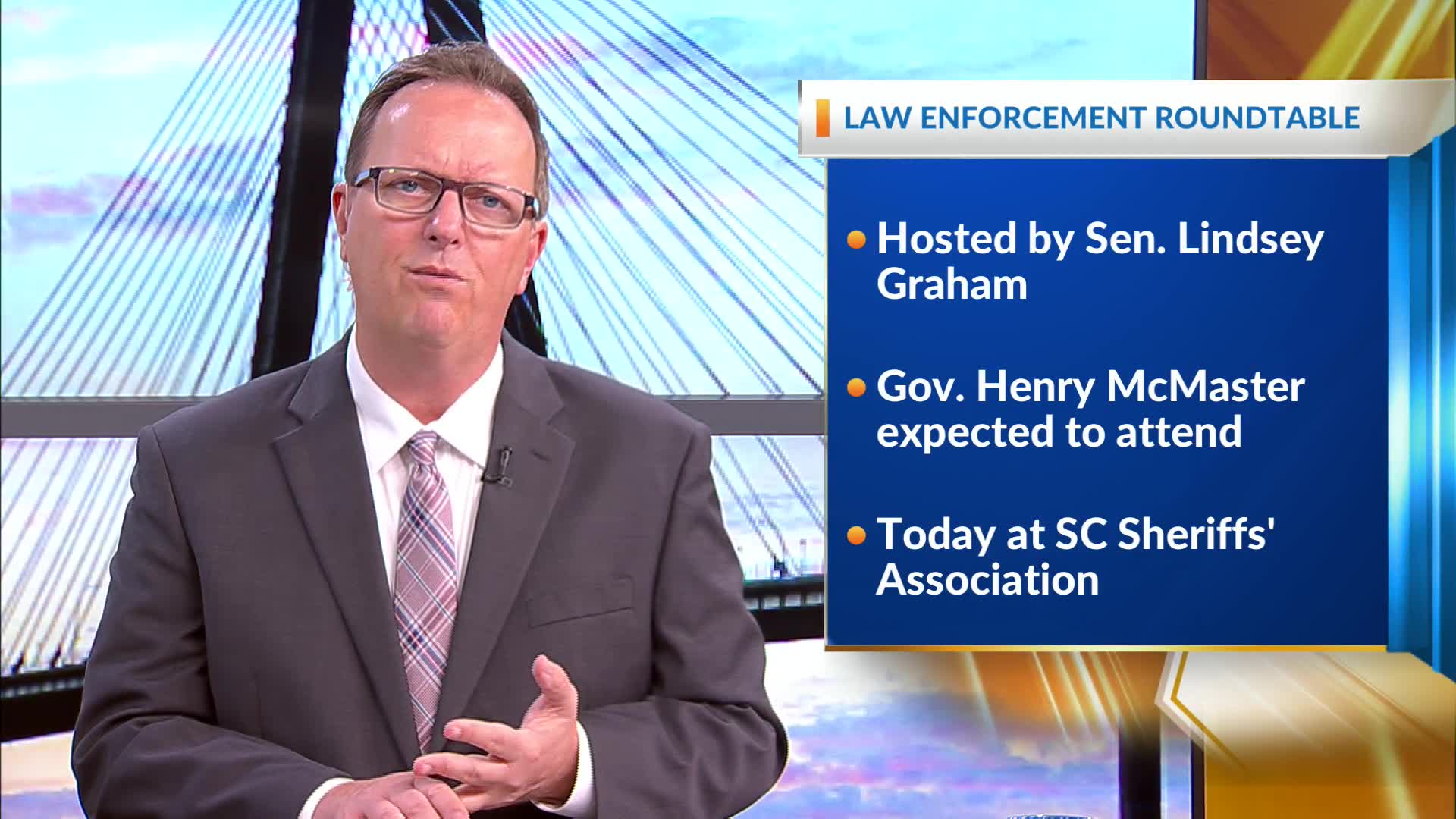 Graham, McMaster will hold law enforcement roundtable – WCBD News 2