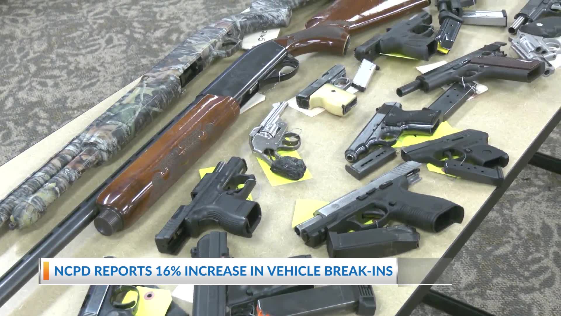 NCPD reports 16% increase in vehicle break-ins – WCBD News 2