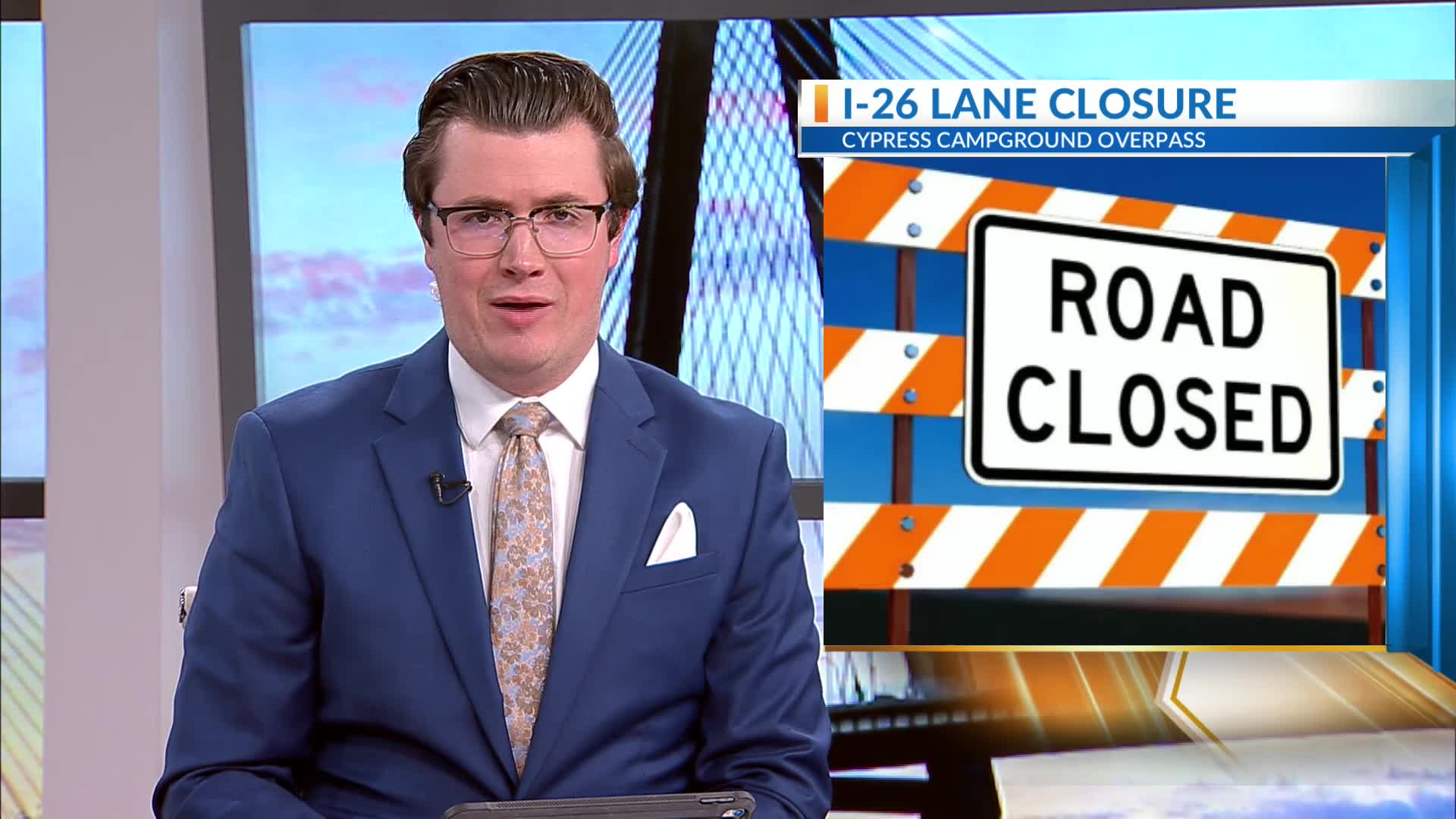 Lanes close on I-26 for widening project – WCBD News 2
