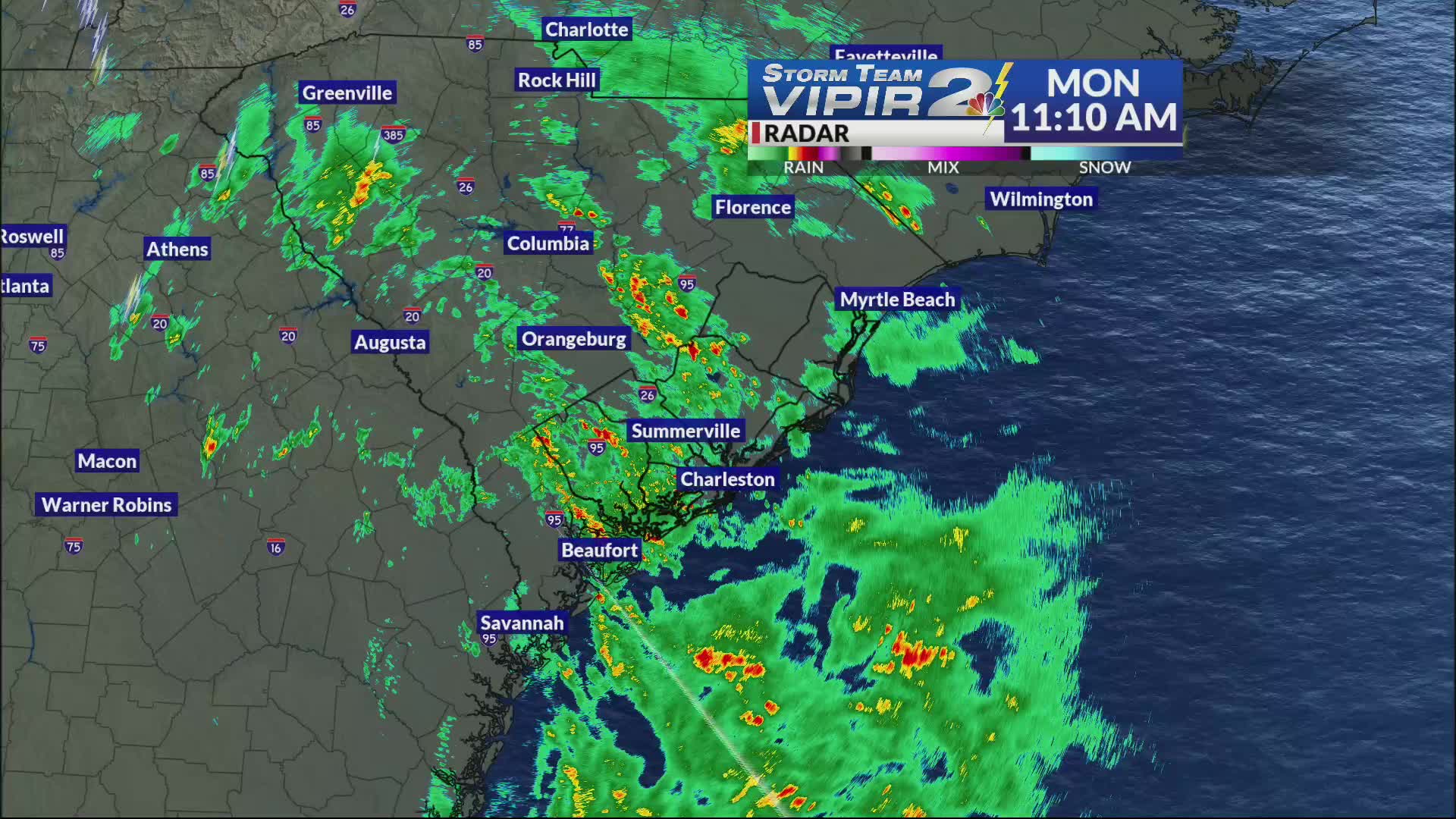 News 2 Midday Forecast Grace – WCBD News 2
