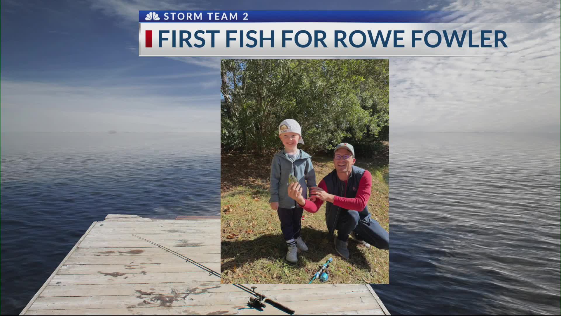 Rowe Fowler’s First Fish – WCBD News 2