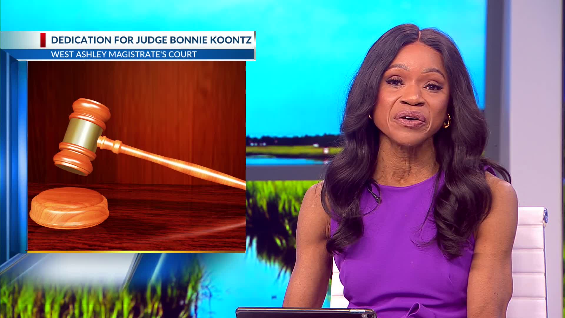 Dedication to happen for Judge Bonnie Koontz – WCBD News 2