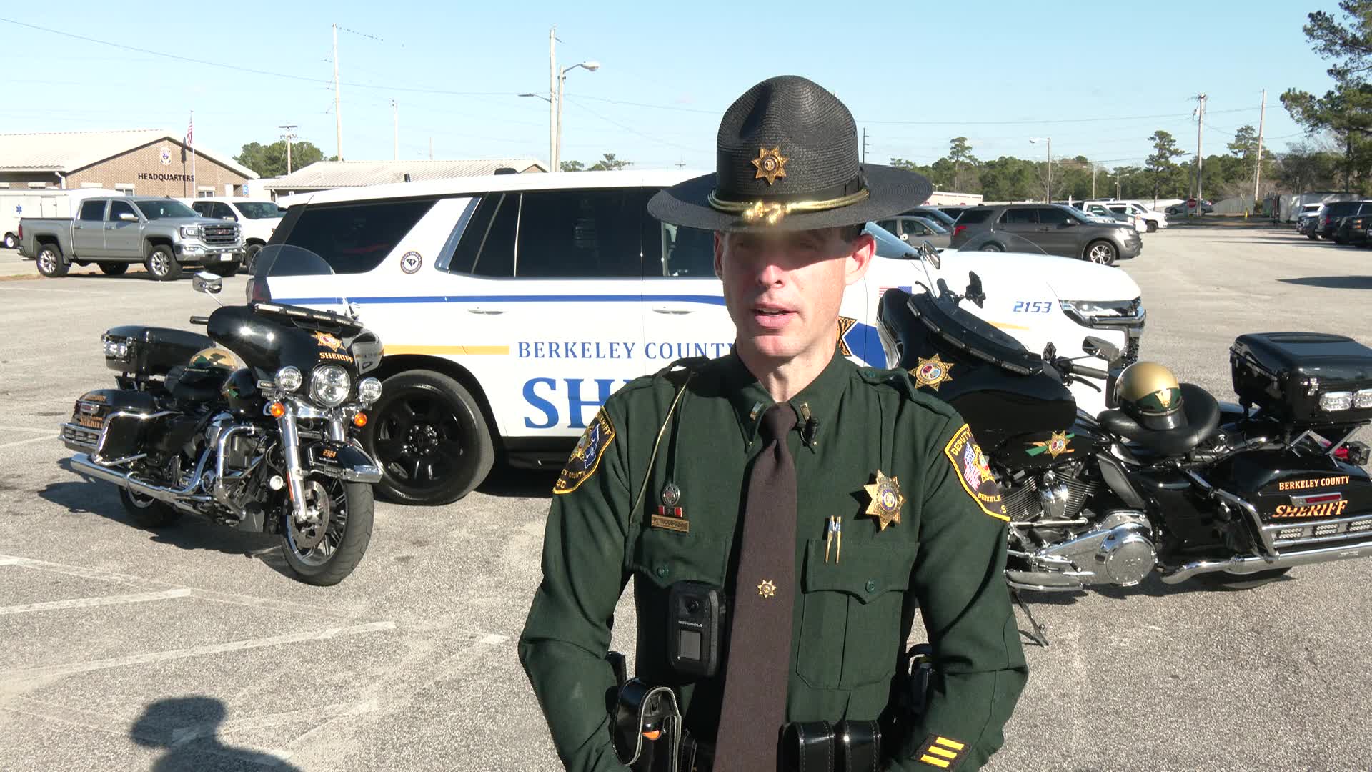 BCSO steps up NYE patrols with motorcycle units – WCBD News 2