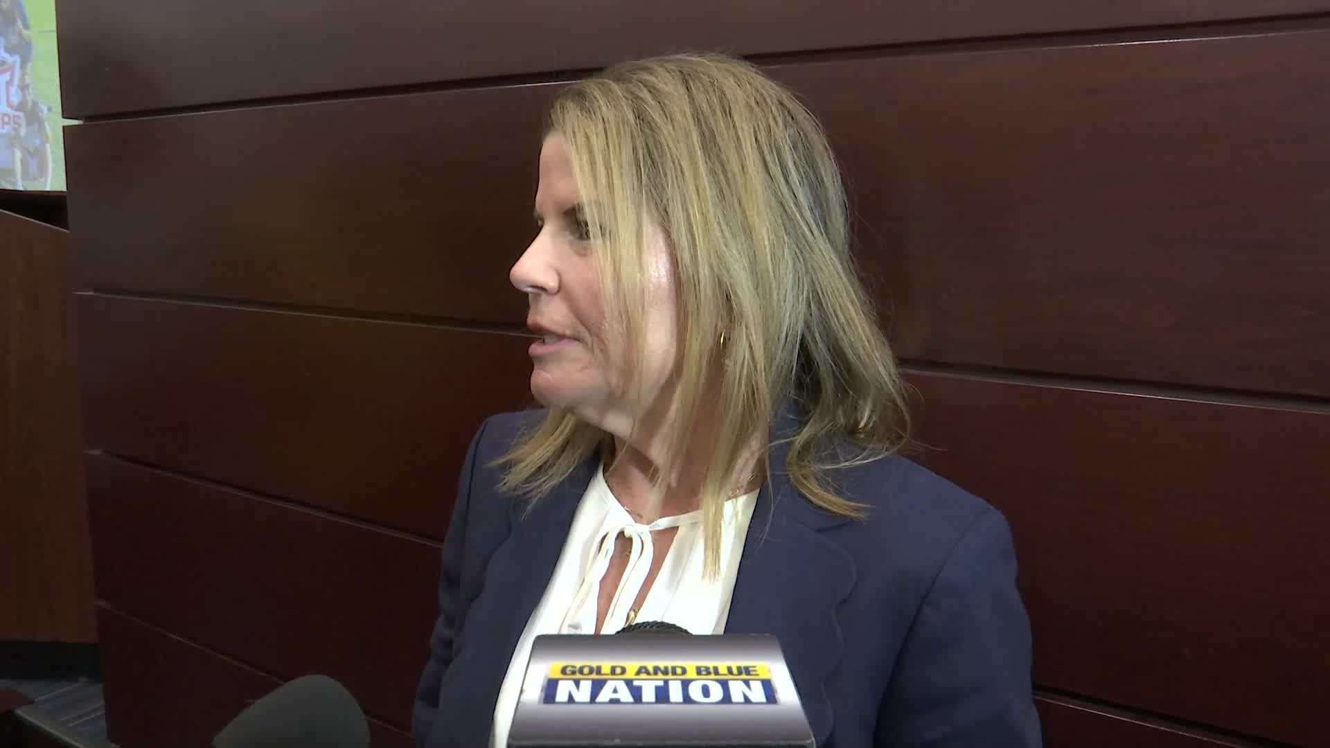 WATCH: Nikki Izzo-Brown reacts to WVU women’s soccer’s NCAA tournament ...